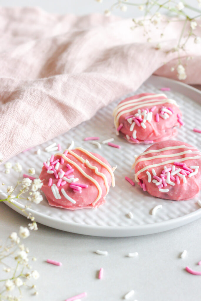Rosa Cookie Pops | kathleensdream.de